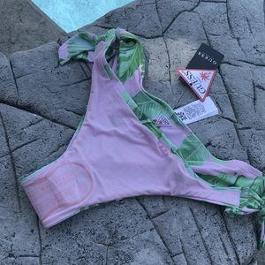 Guess | Swim | Guess Beach Xl Plm Beach High Cut Swim Bottom Reversible ...